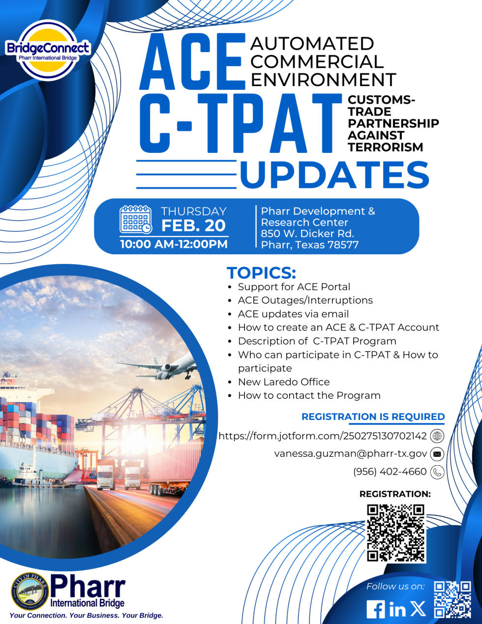 Livestream - Pharr-Reynosa Intl. Bridge